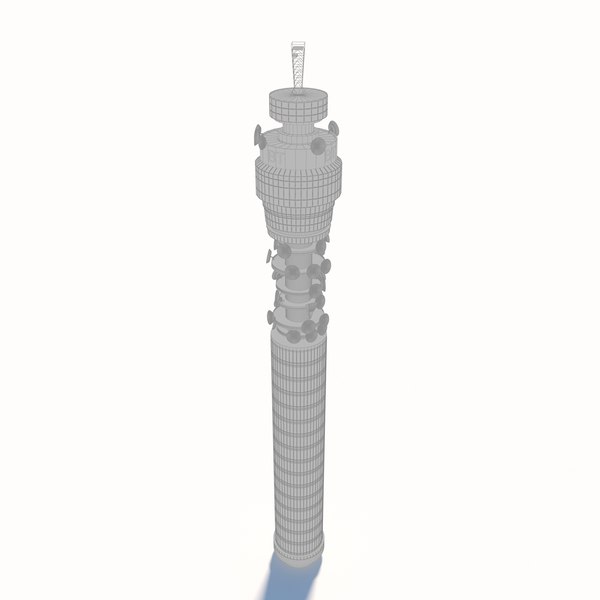 3D BT tower 3d model - TurboSquid 1721239
