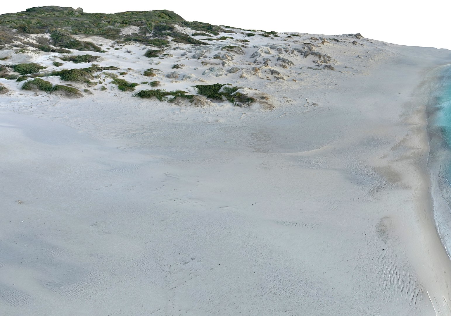 3D Beach Dunes - TurboSquid 1873049