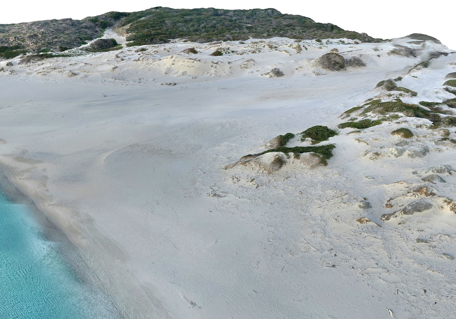 3D Beach Dunes - TurboSquid 1873049