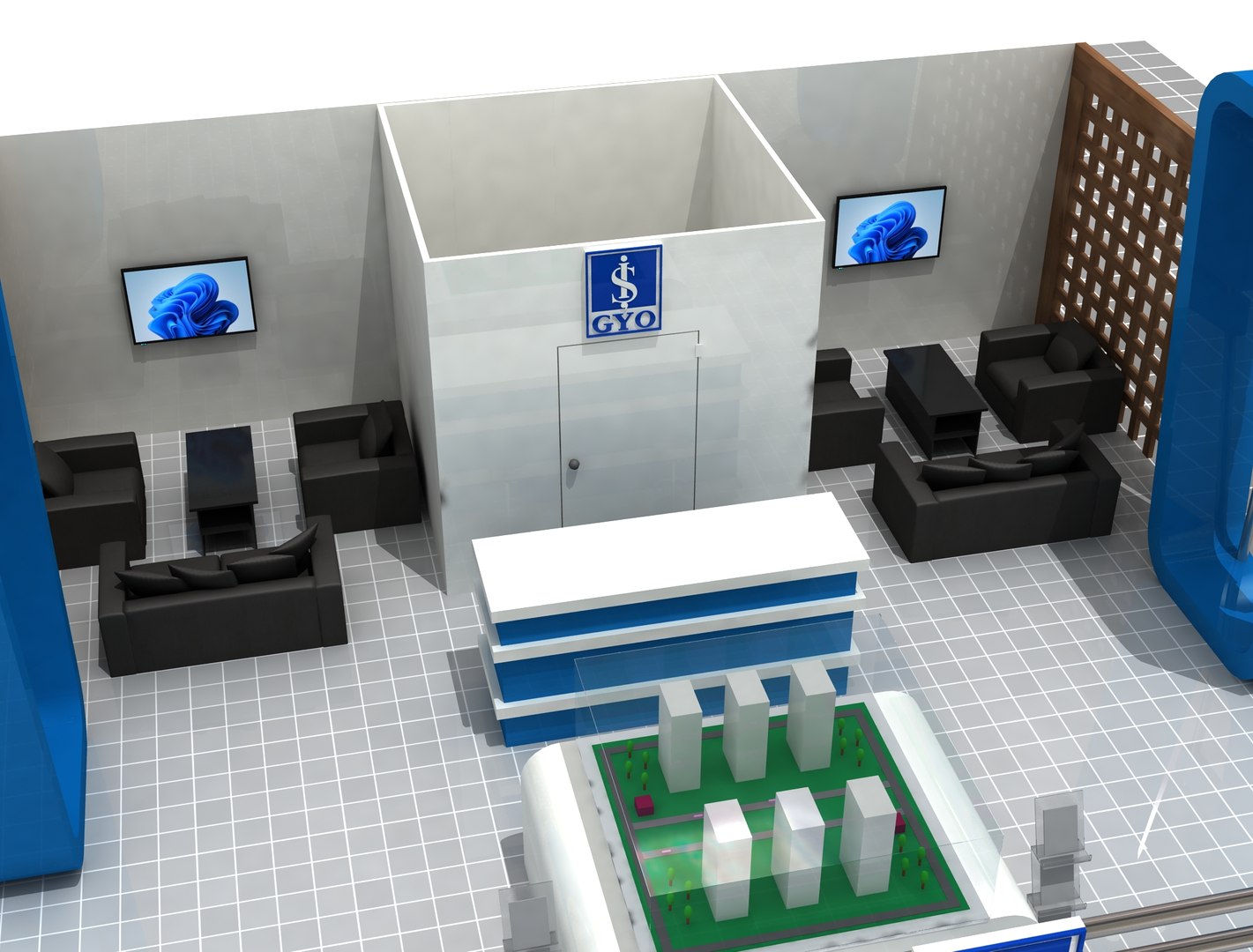 Fair Stand 3D Model - TurboSquid 1310326