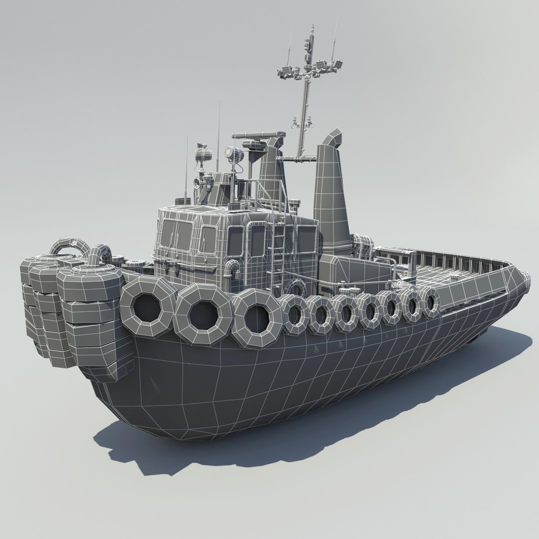 Max Modern Tug Boat