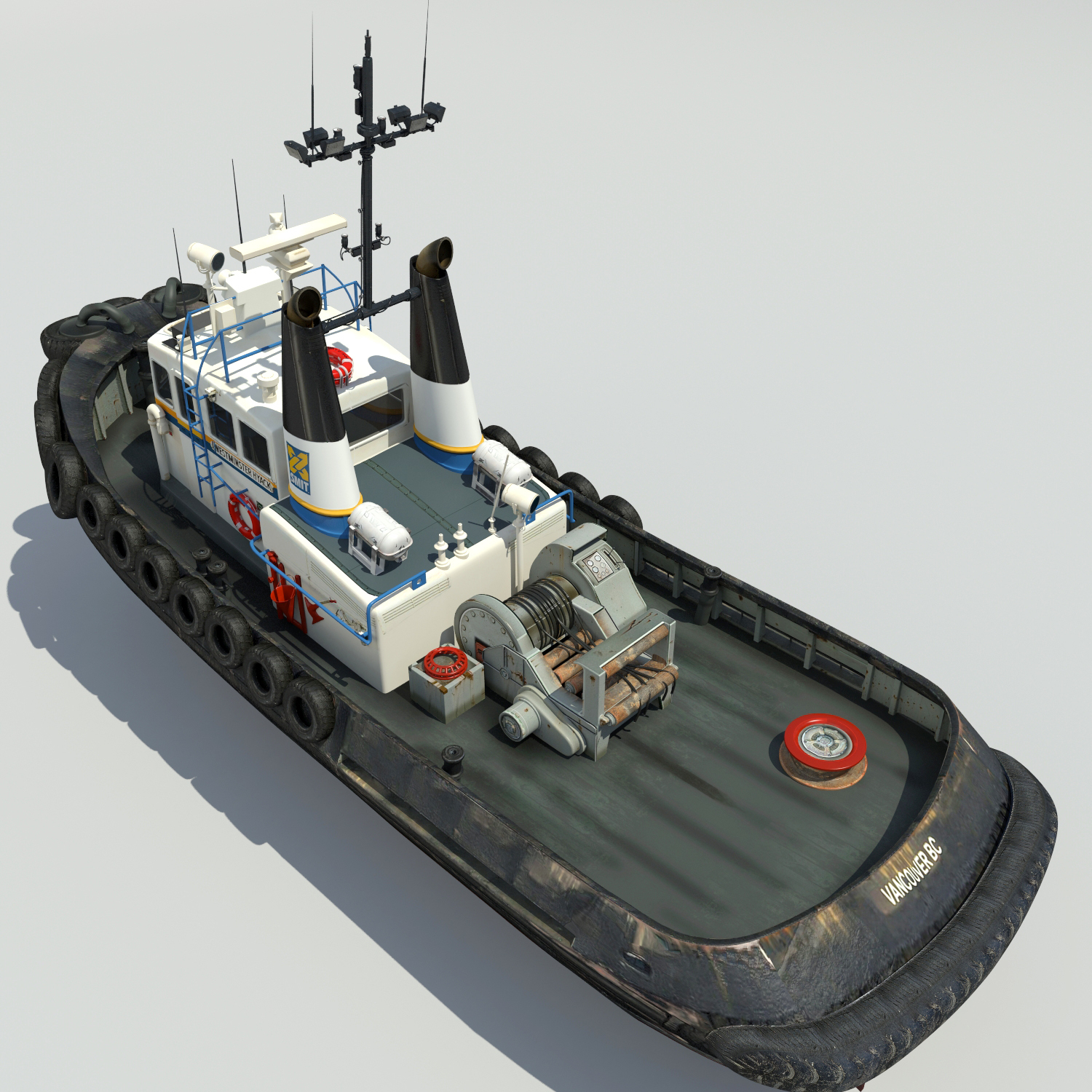 max modern tug boat