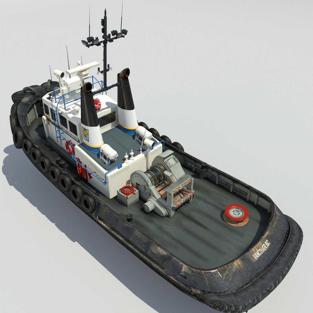 Max Modern Tug Boat