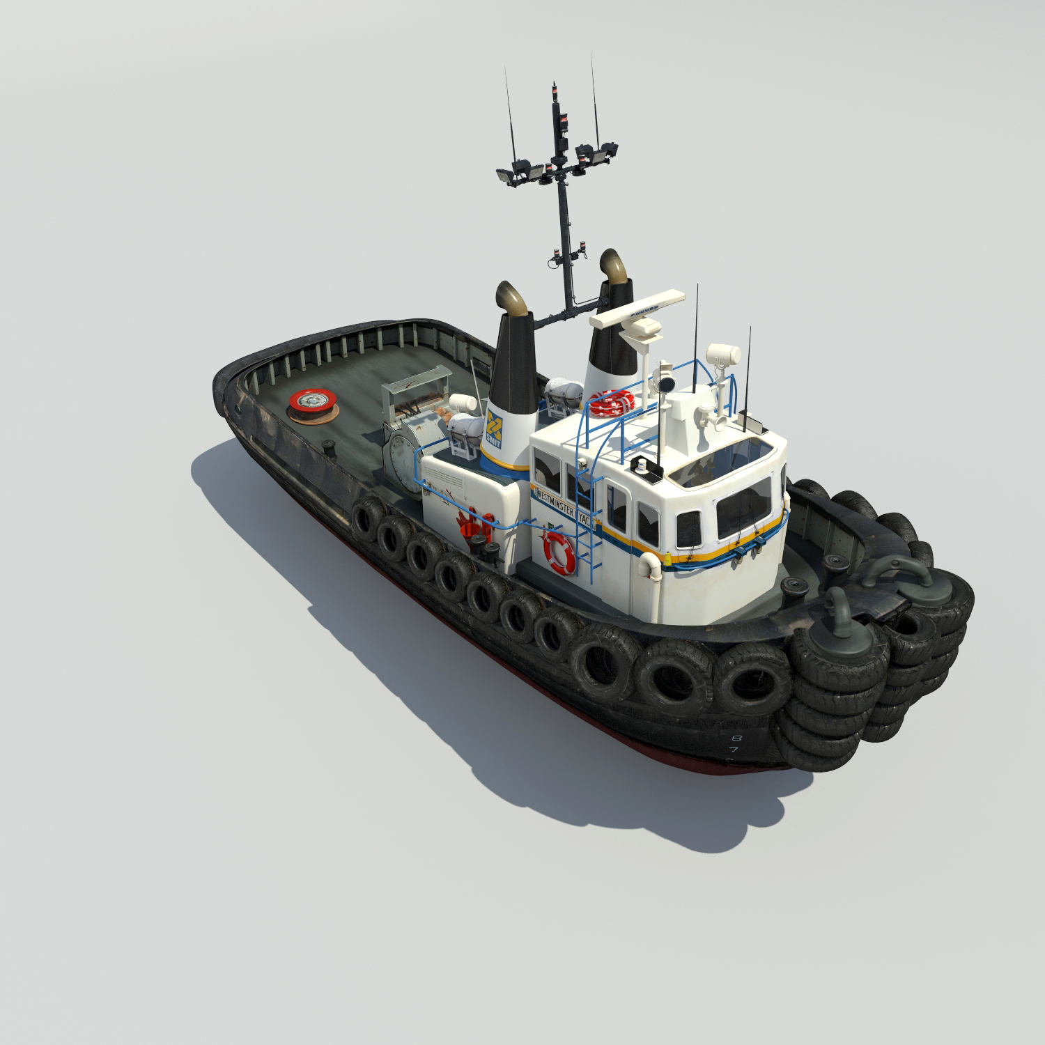 max modern tug boat
