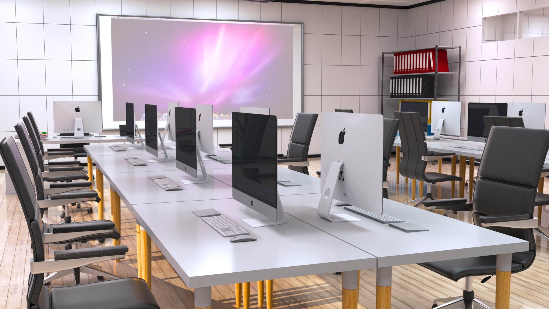 3D Model Computer Classroom - TurboSquid 1841844