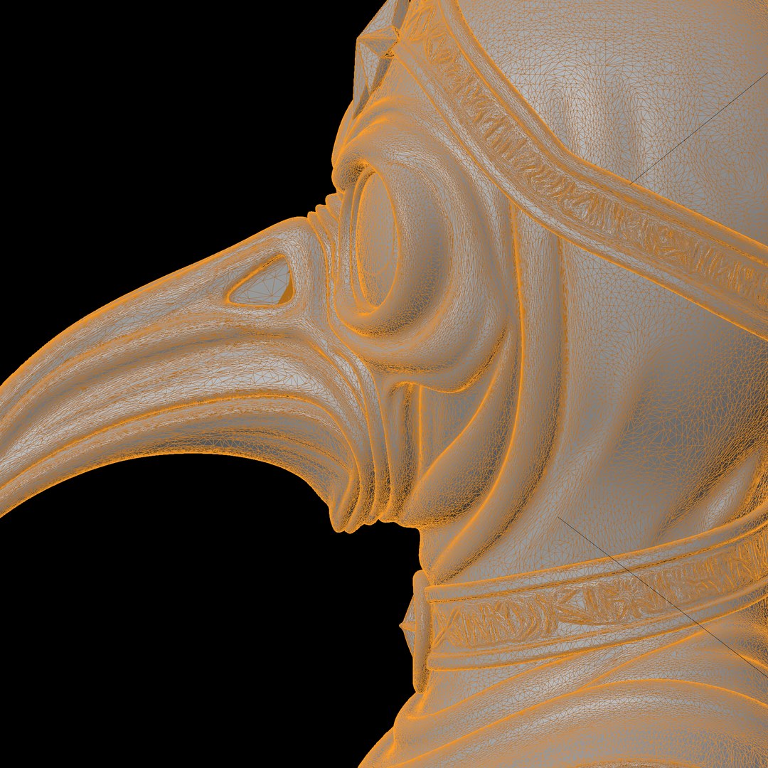 Witch Plague Doctor Mask 3D Printable Model 3D Model - TurboSquid 2576983