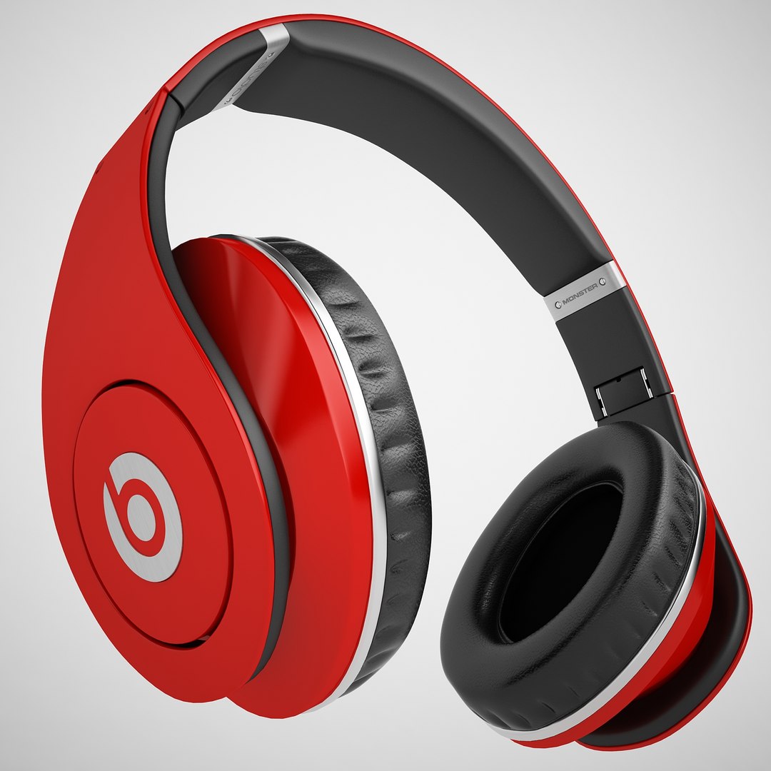 3d Monster Beats Studio Model