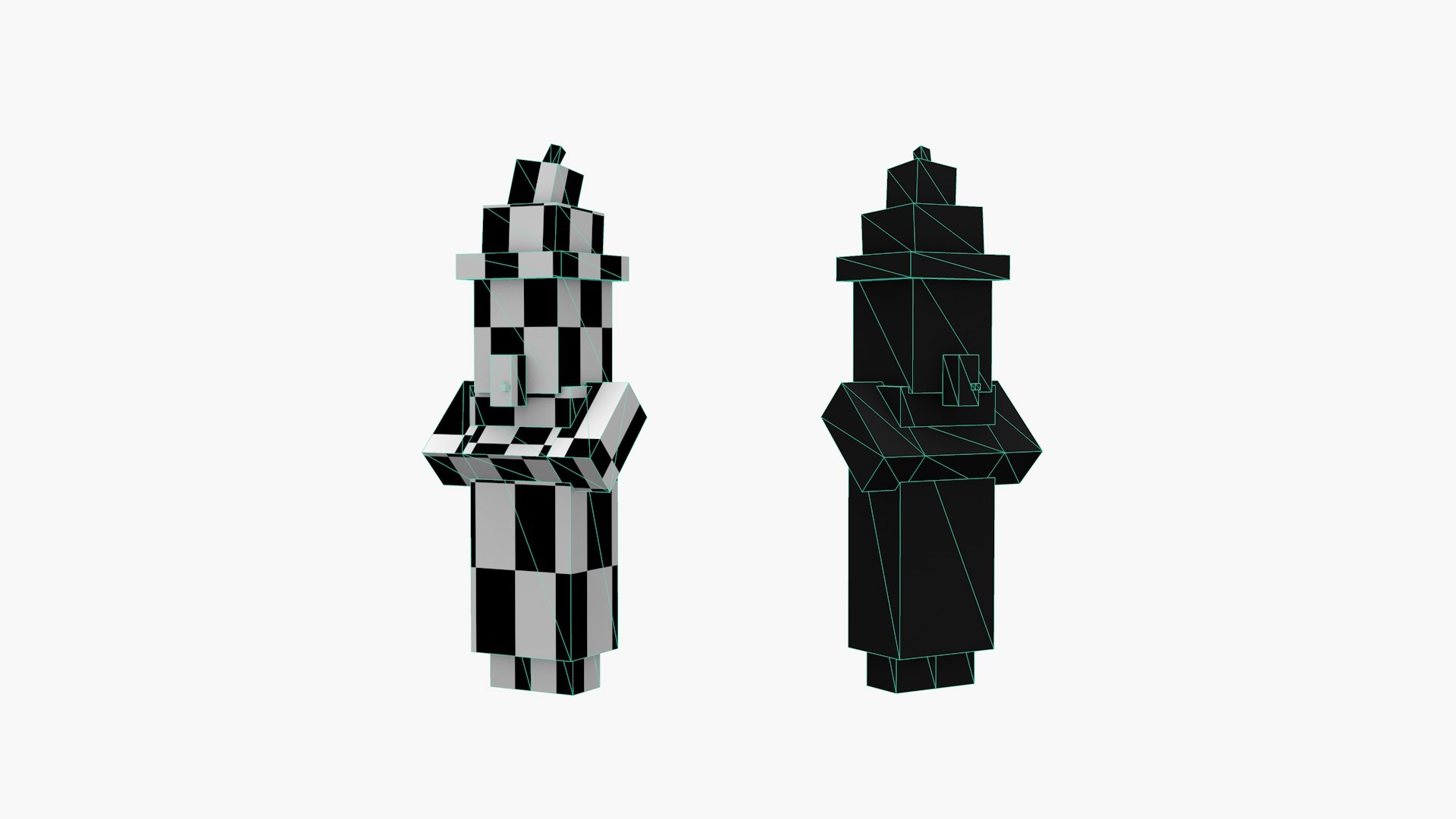 Witch Minecraft 3D Model - TurboSquid 2348180