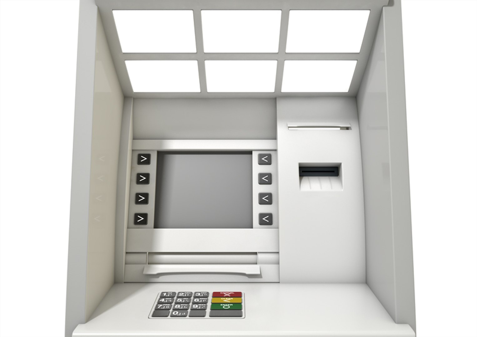 Atm Facade 3d C4d