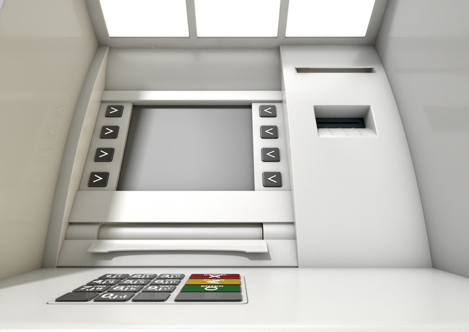 Atm Facade 3d C4d