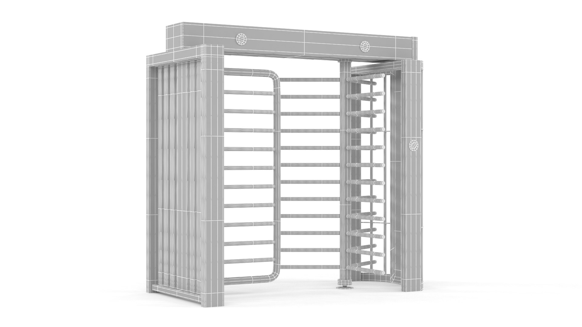 3D Model Turnstile Gate - TurboSquid 2343411