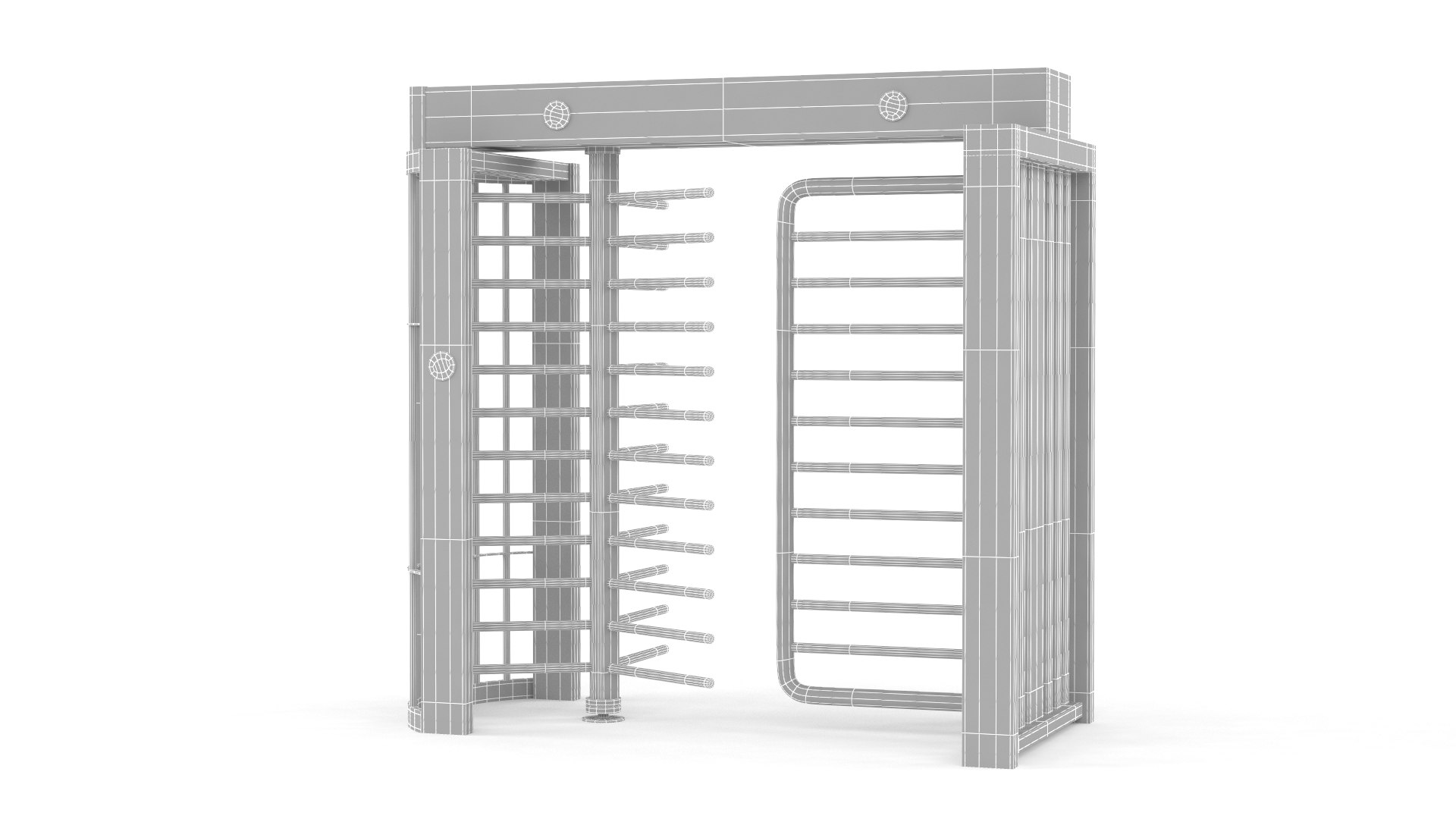 3D Model Turnstile Gate - TurboSquid 2343411