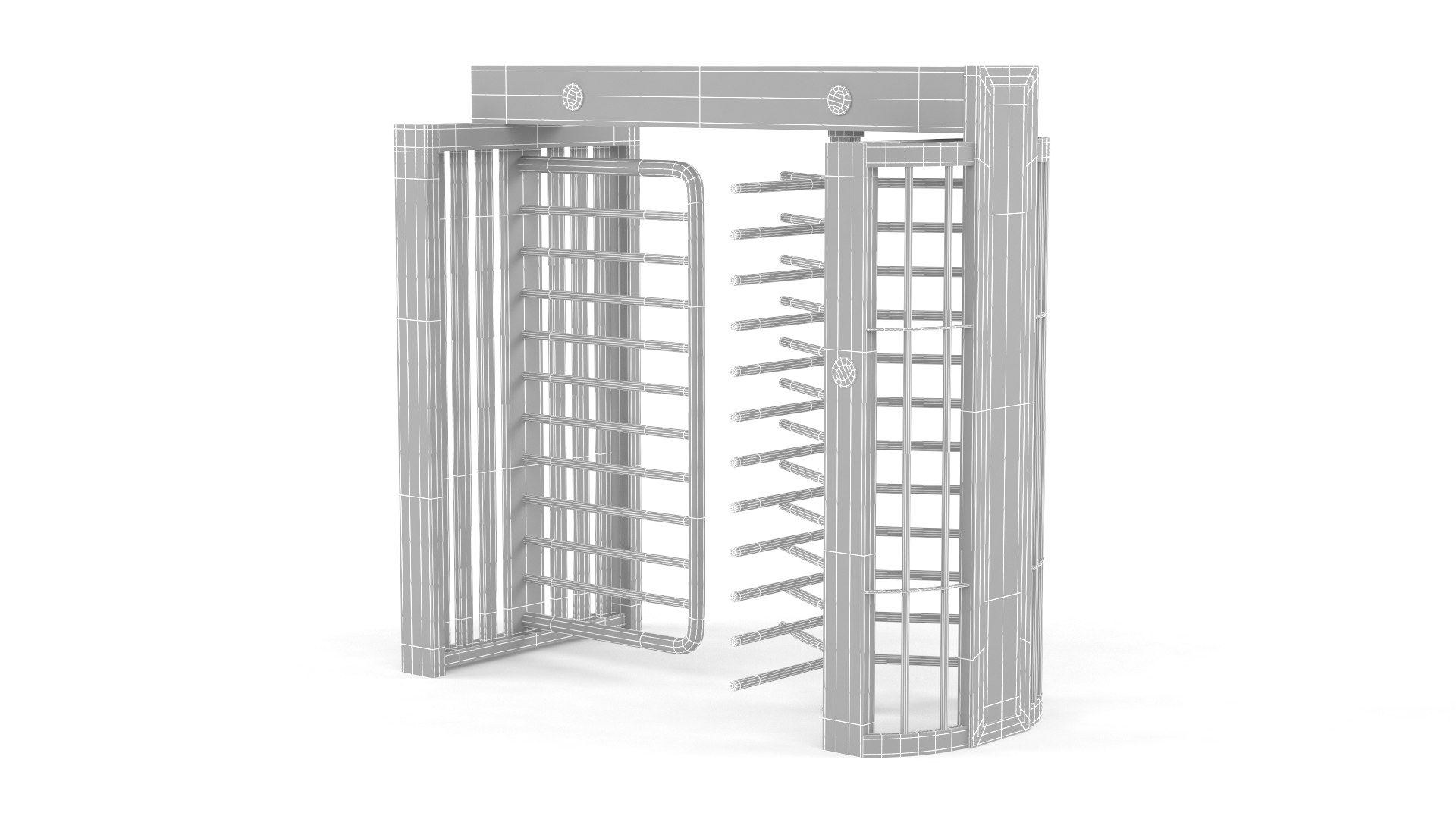 3D Model Turnstile Gate - TurboSquid 2343411