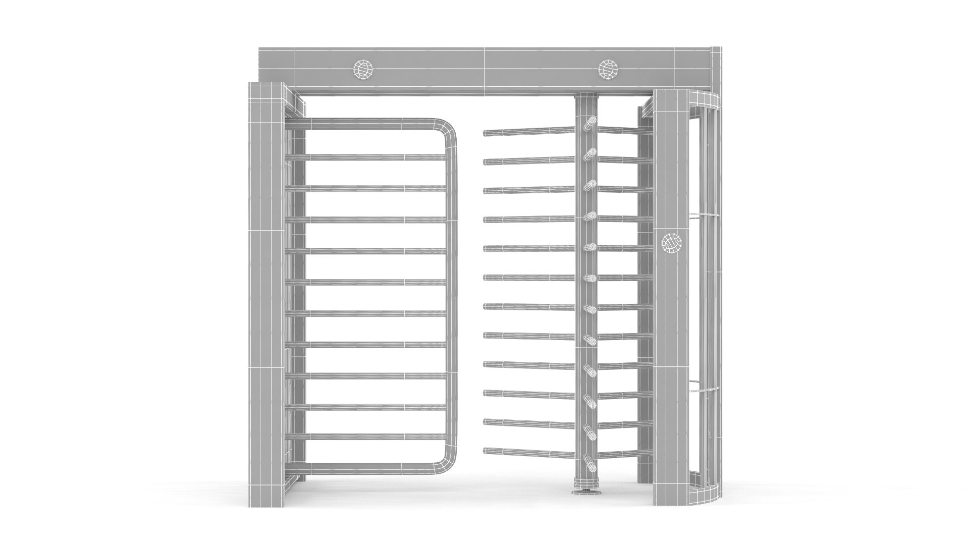3D Model Turnstile Gate - TurboSquid 2343411