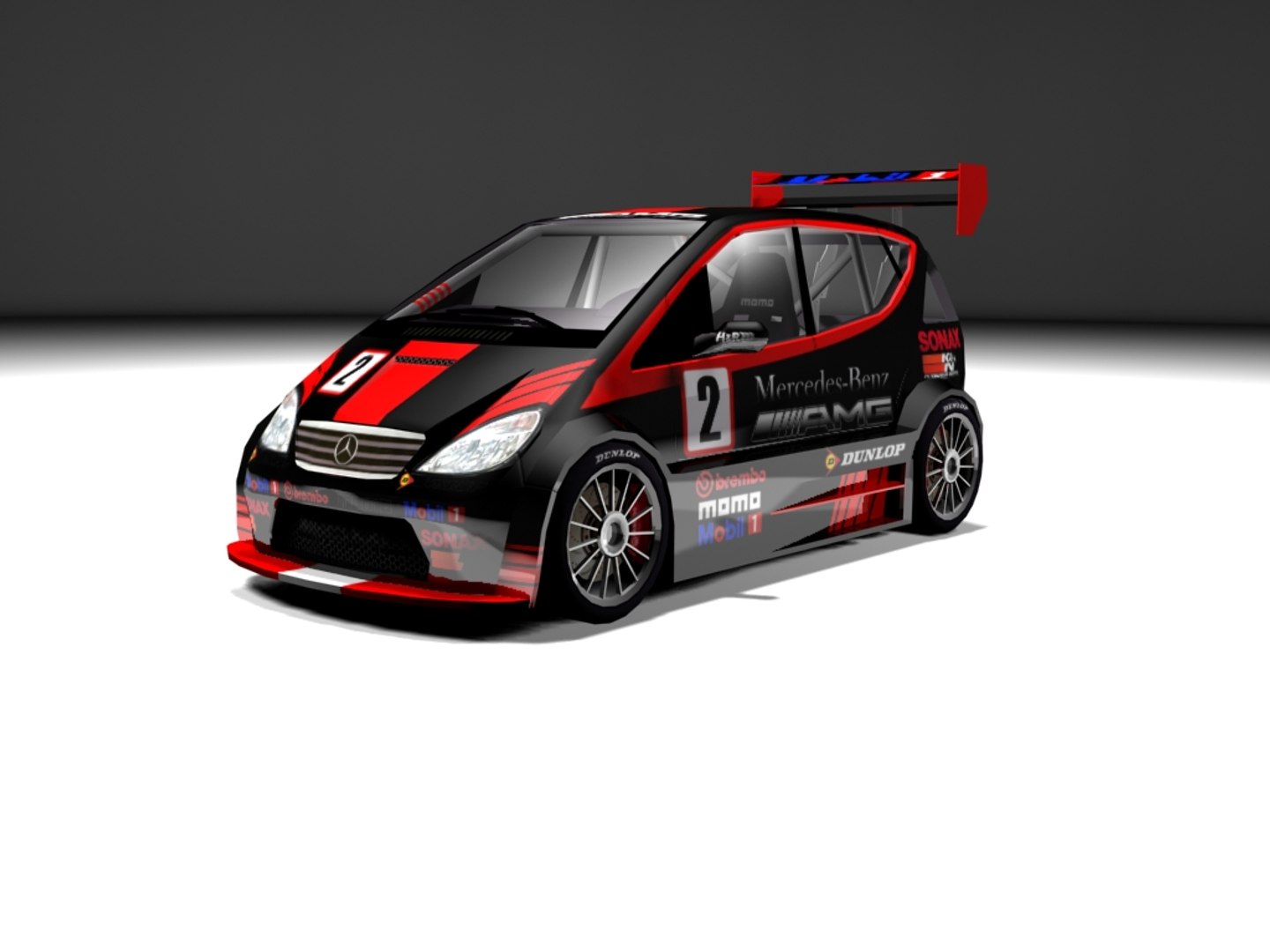 Mercedes Benz Class Dtm 3d Model