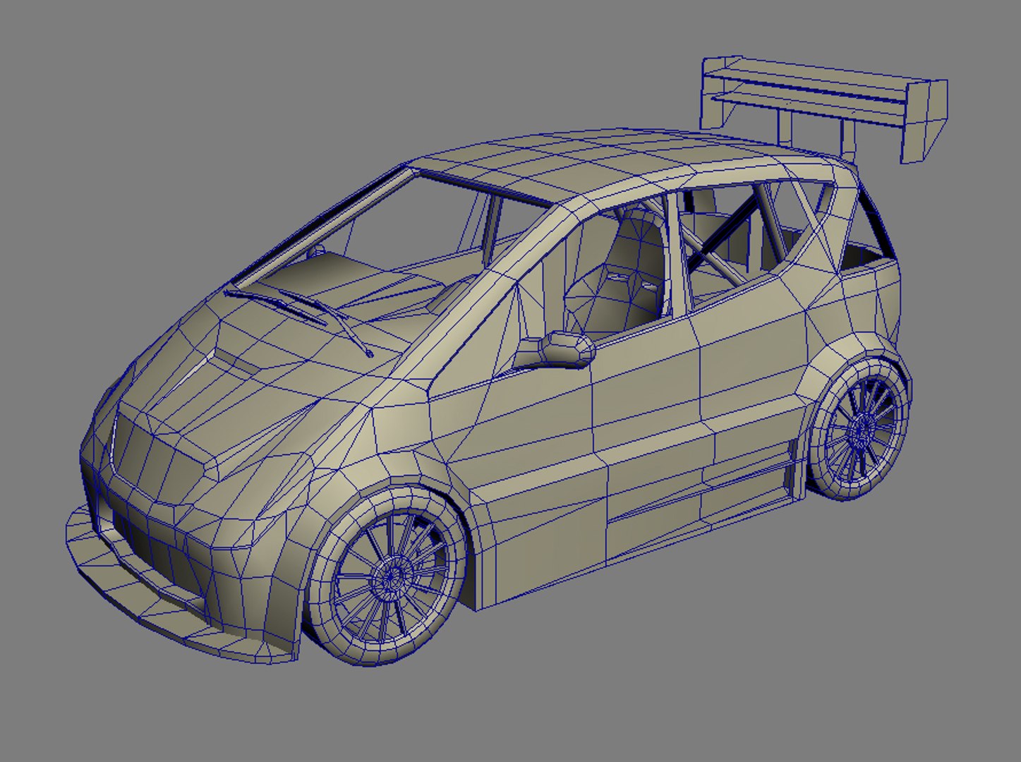 Mercedes Benz Class Dtm 3d Model