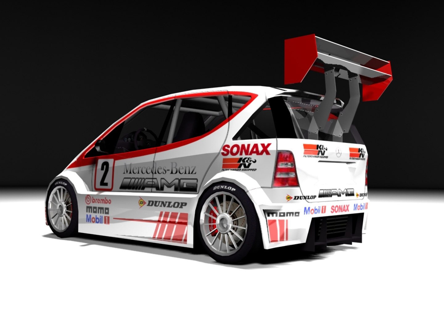 Mercedes Benz Class Dtm 3d Model