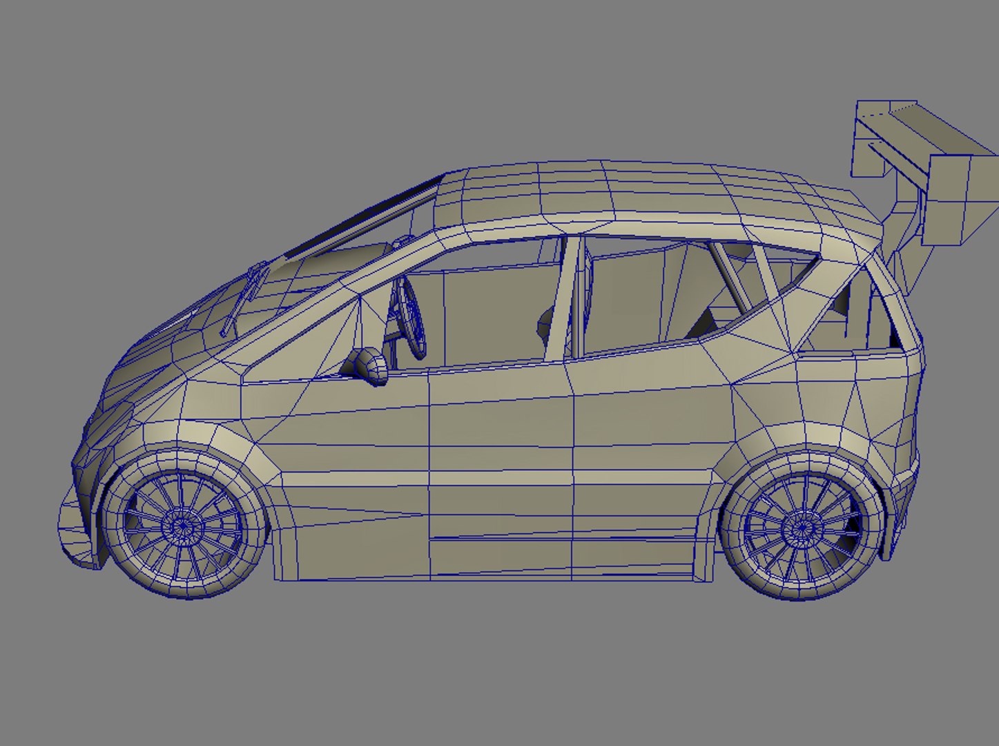 Mercedes Benz Class Dtm 3d Model