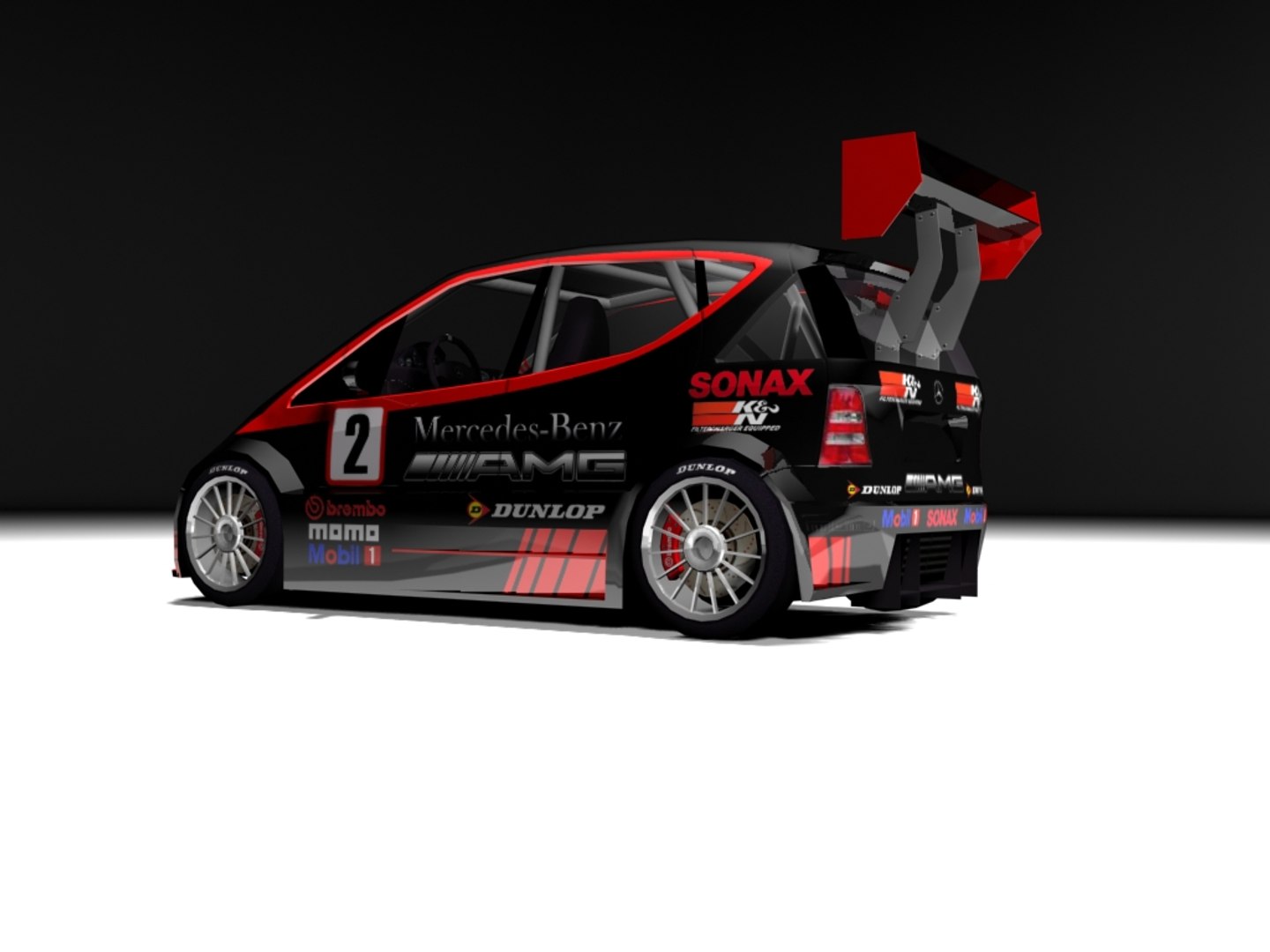 Mercedes Benz Class Dtm 3d Model
