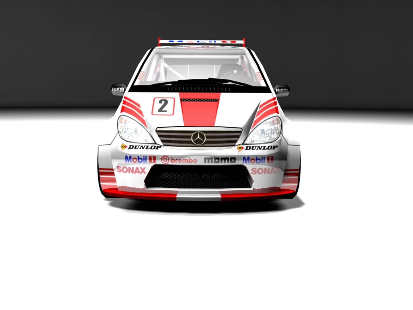 Mercedes Benz Class Dtm 3d Model