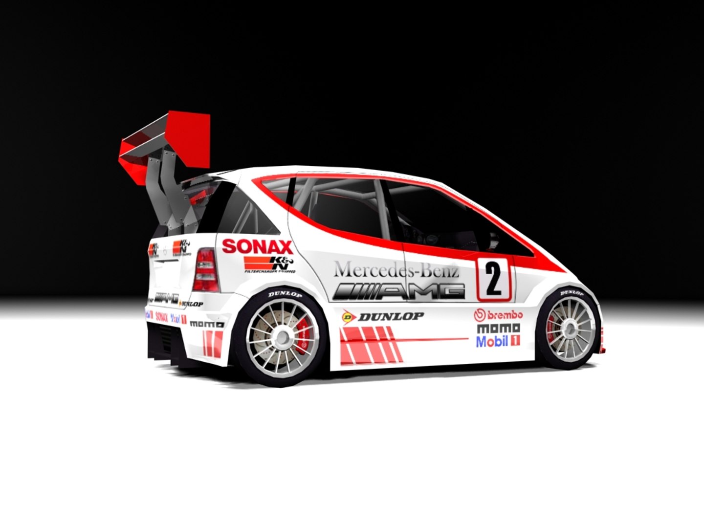 Mercedes Benz Class Dtm 3d Model
