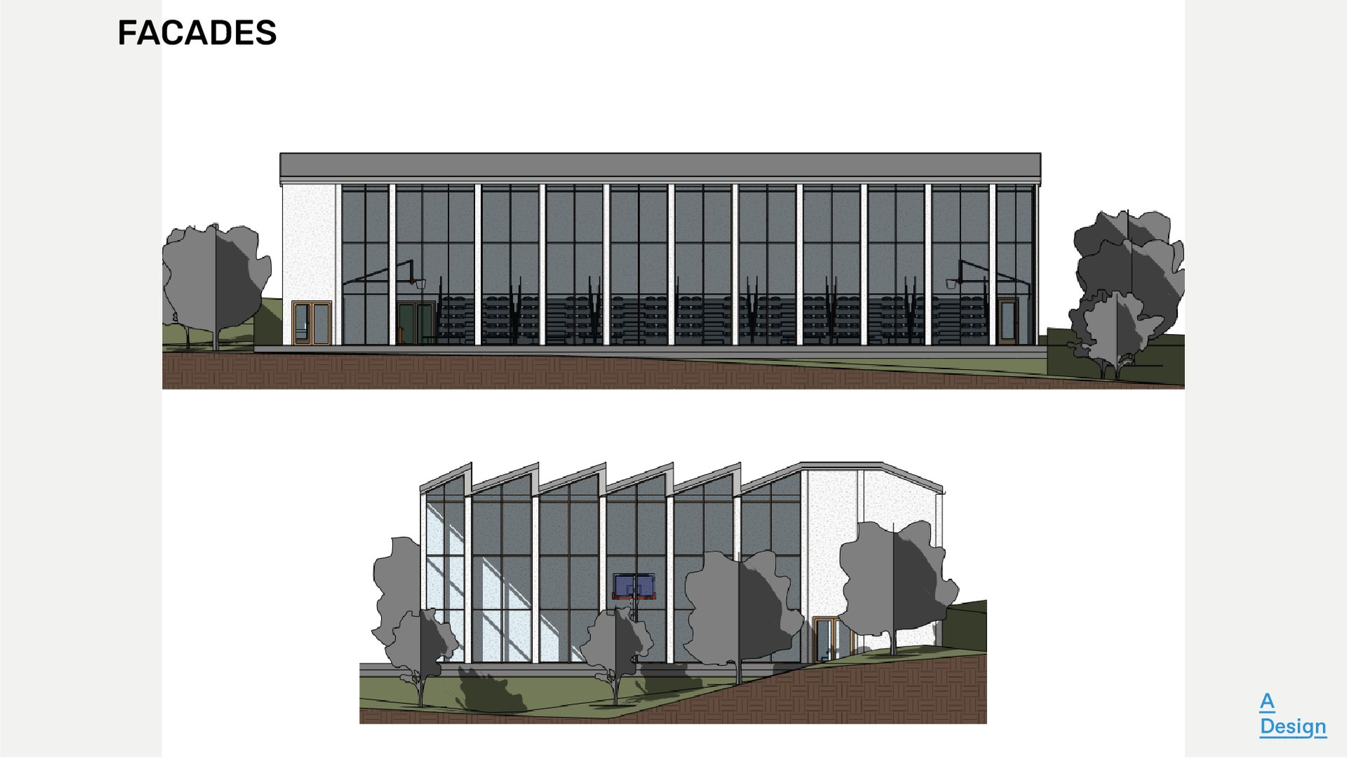 Indoor Sports Hall - Revit Model Model - TurboSquid 2018298