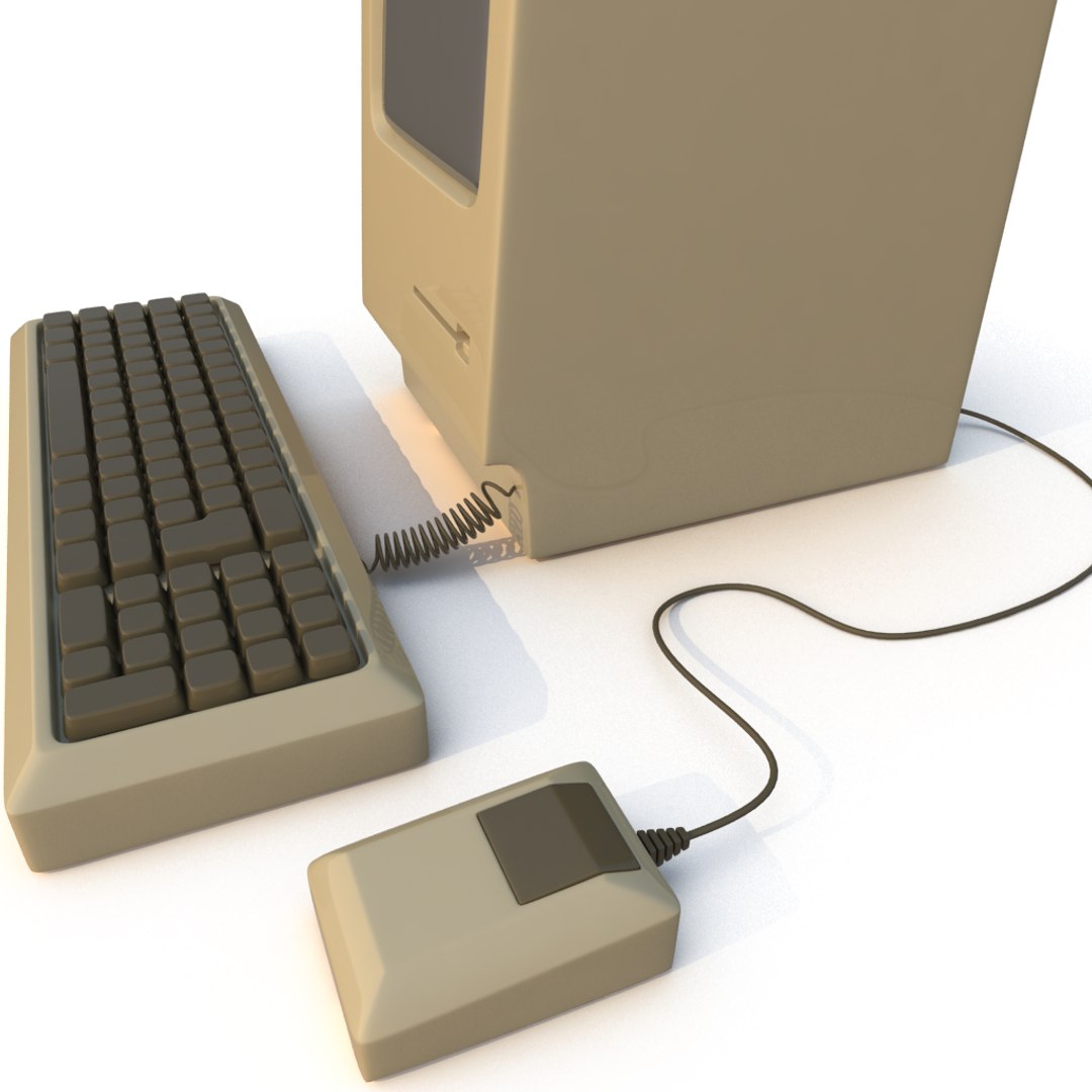 Stylized apple macintosh 3D - TurboSquid 1162442