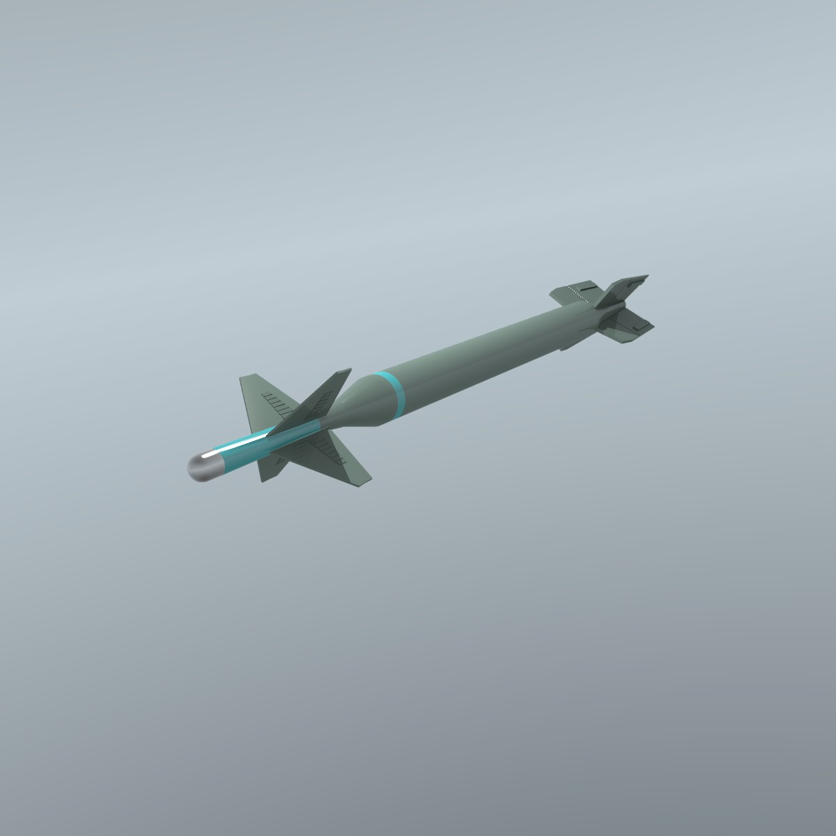 3ds max gbu-28 bunker buster