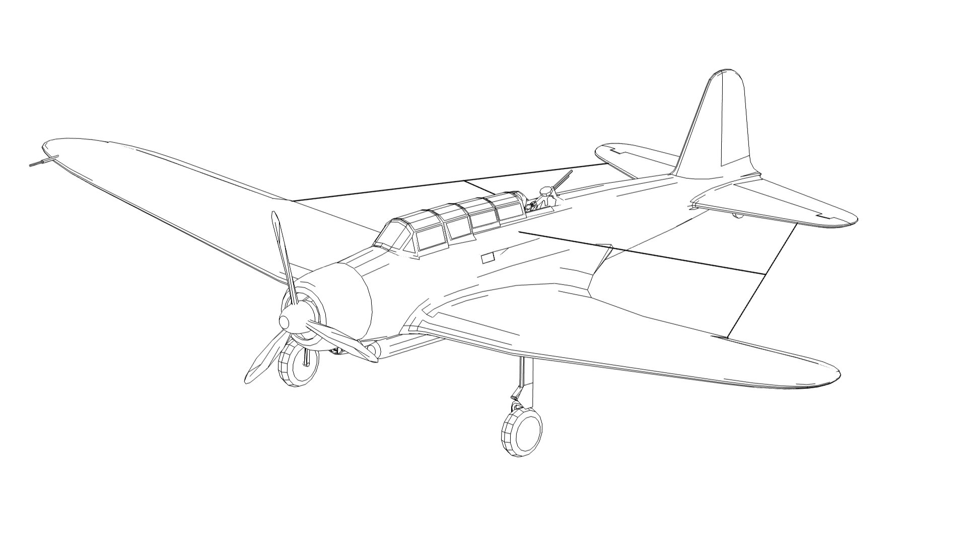 Nakajima B5N 3D Model - TurboSquid 1985820