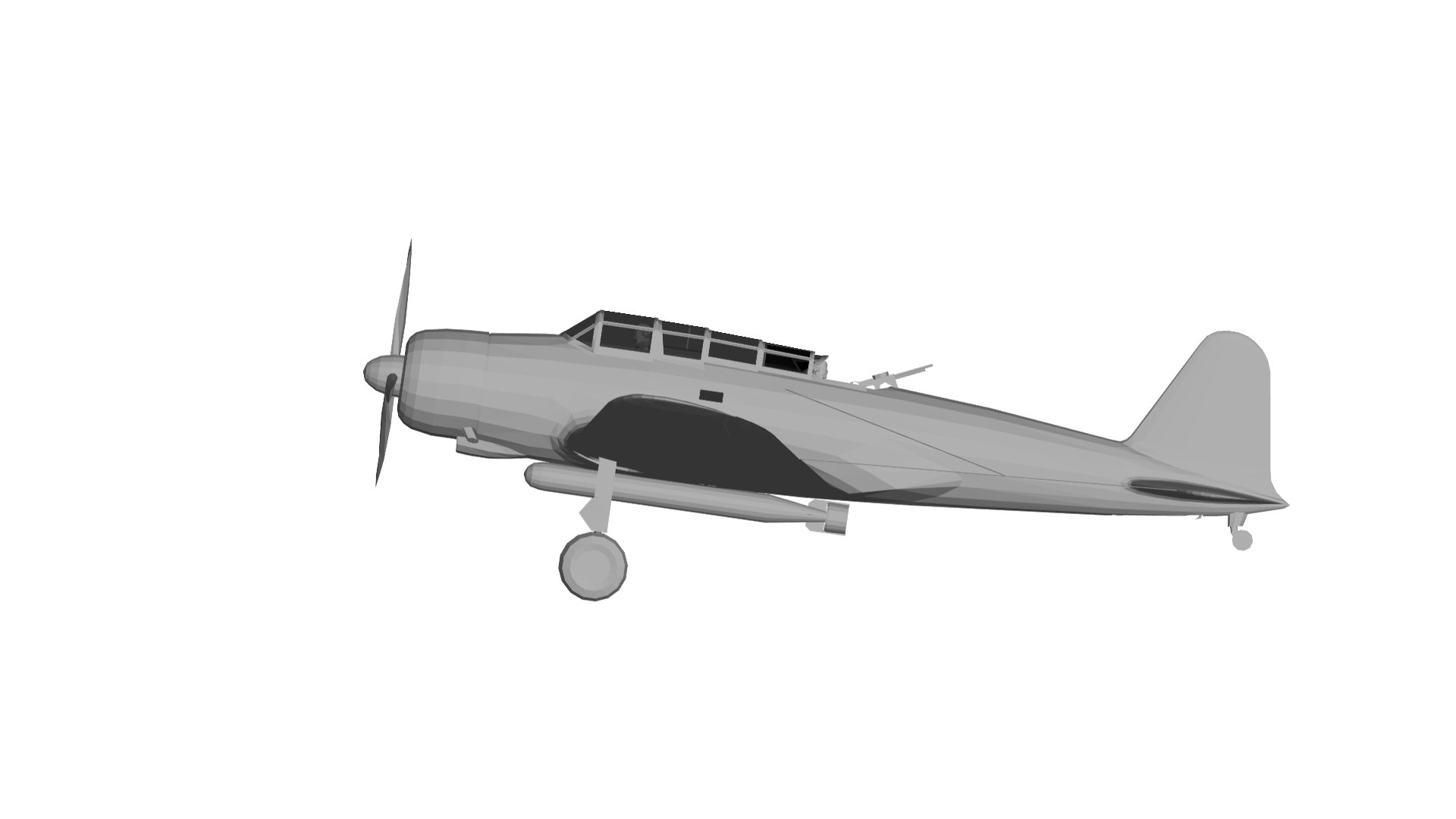Nakajima B5N 3D Model - TurboSquid 1985820
