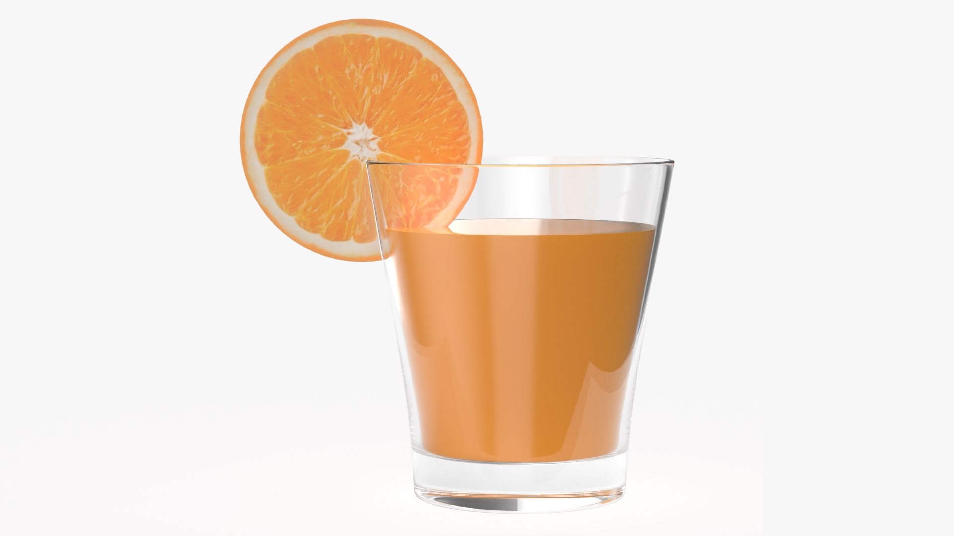 Orange Slice Juice 3D Model - TurboSquid 1520194