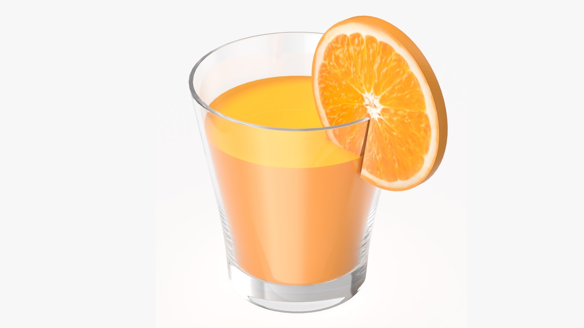 Orange Slice Juice 3D Model - TurboSquid 1520194