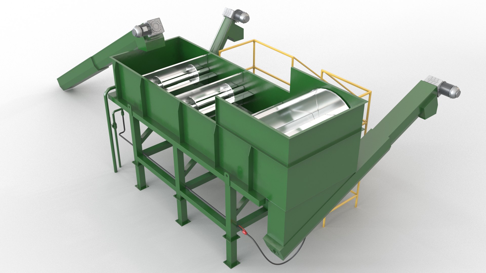 Recycling Machine 3d Model