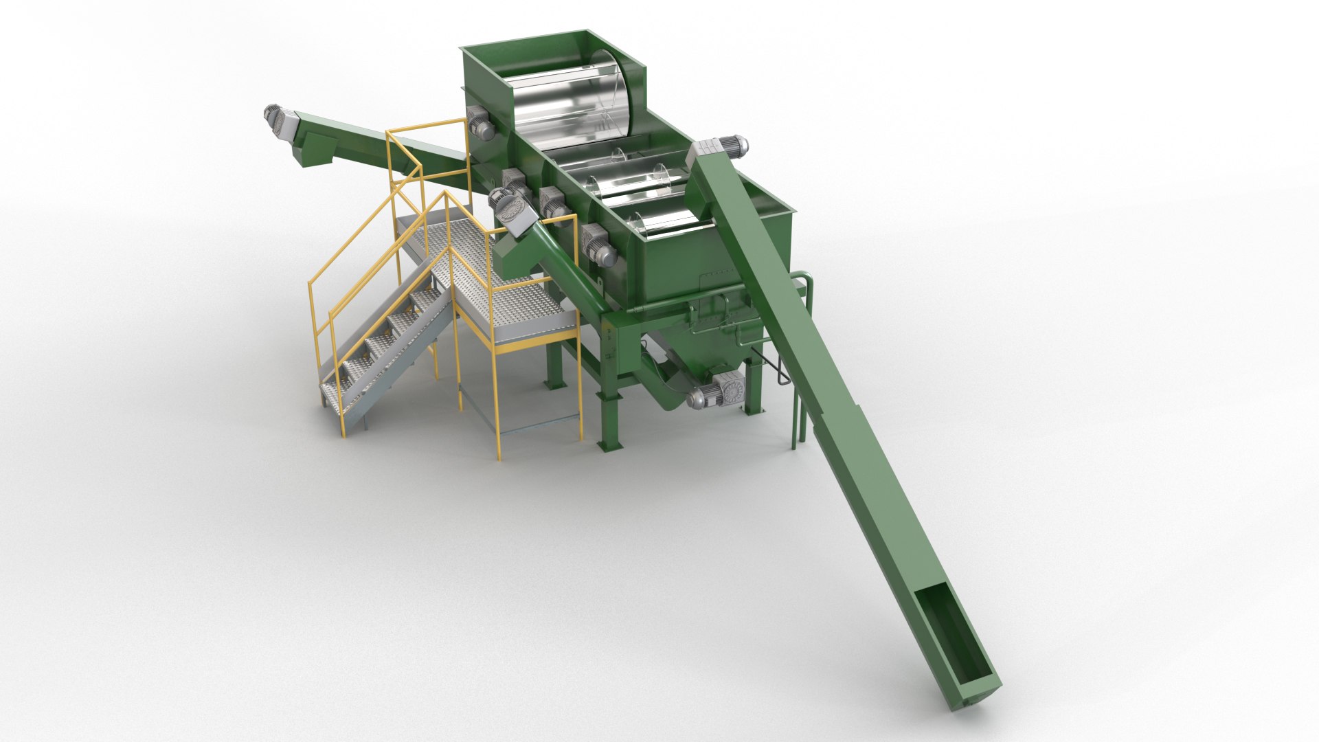 Recycling Machine 3d Model