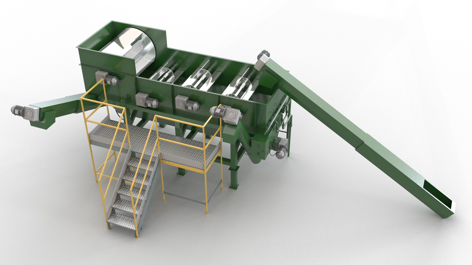 Recycling Machine 3d Model