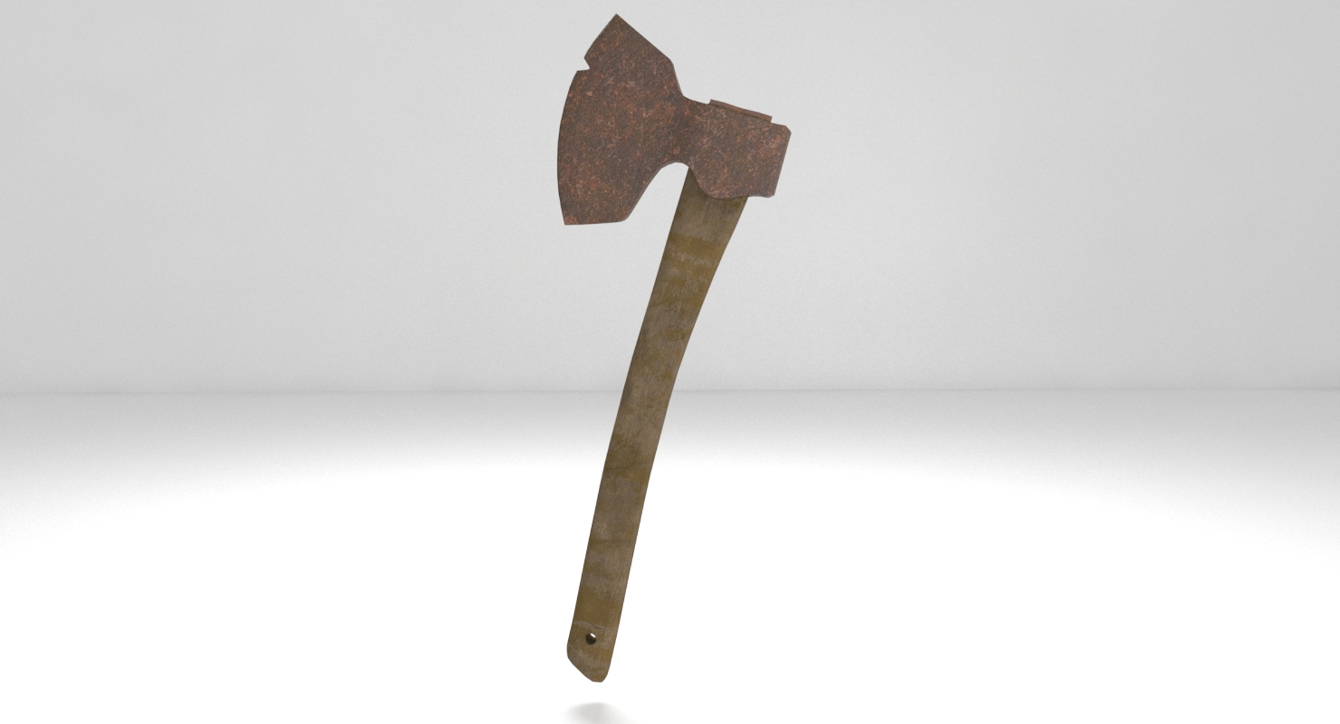 3D Axe Used Model - TurboSquid 1421417