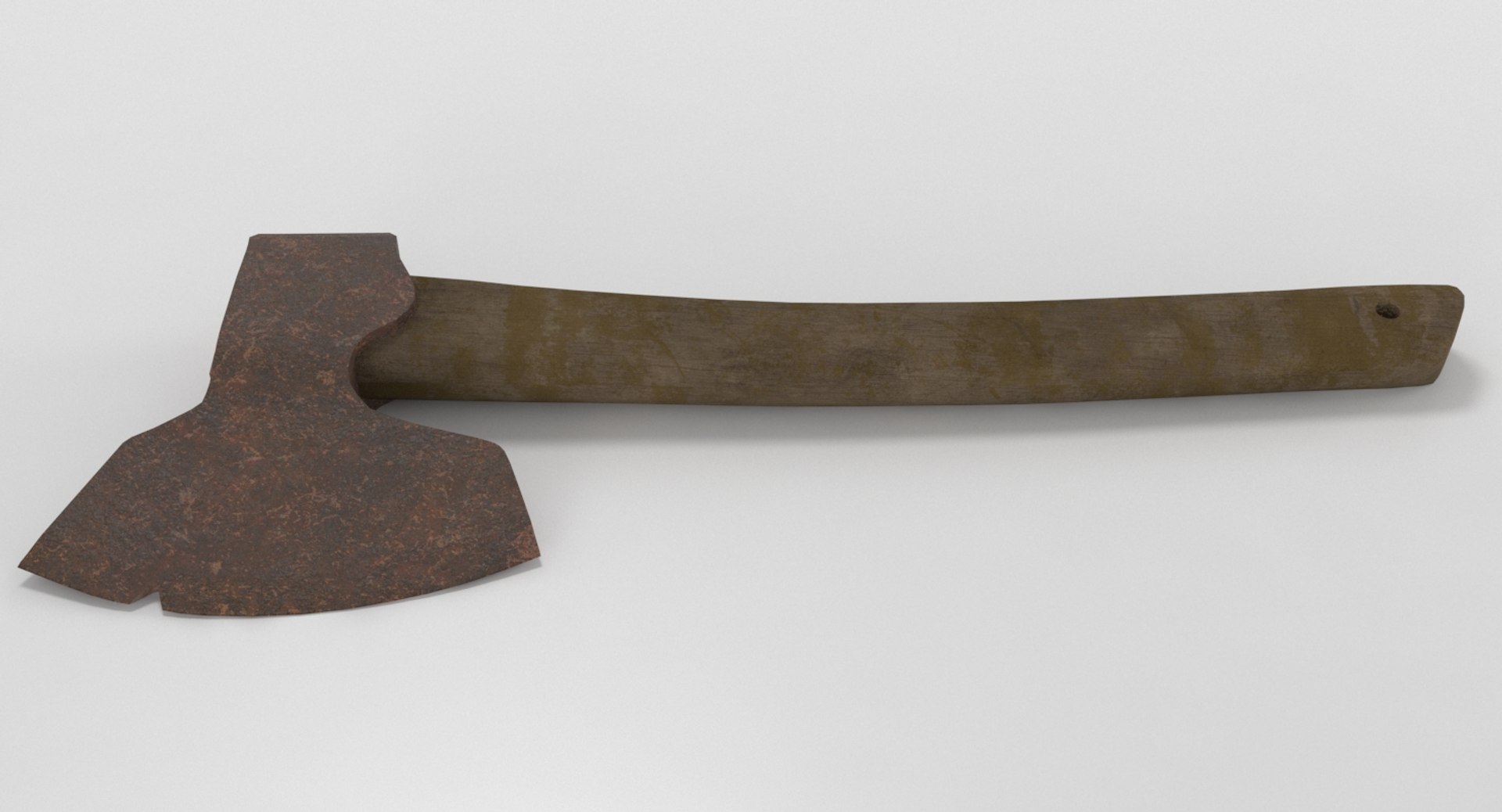 3D Axe Used Model - TurboSquid 1421417