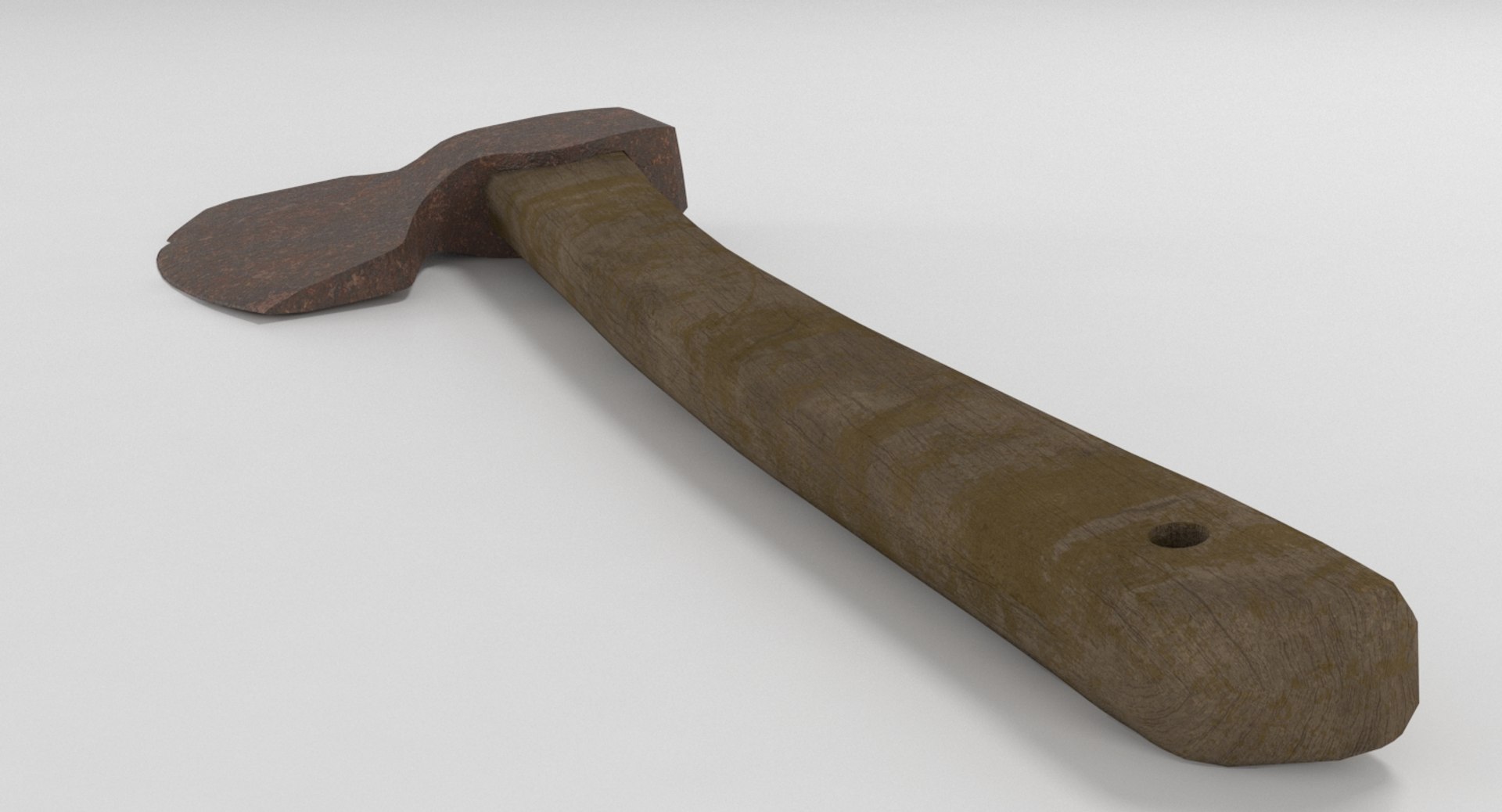 3D Axe Used Model - TurboSquid 1421417