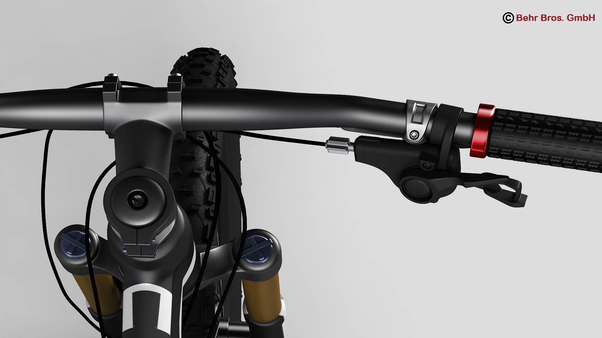 3d Model Generic Mountain Bike