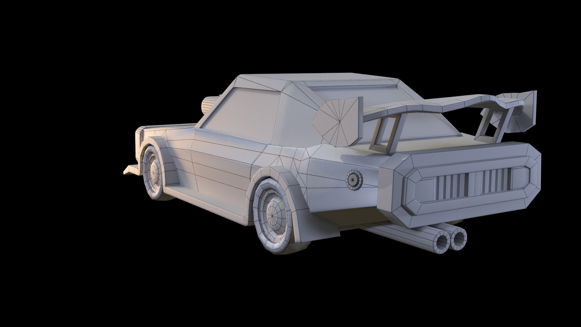 Cartoon Car 3D Model - TurboSquid 1986808