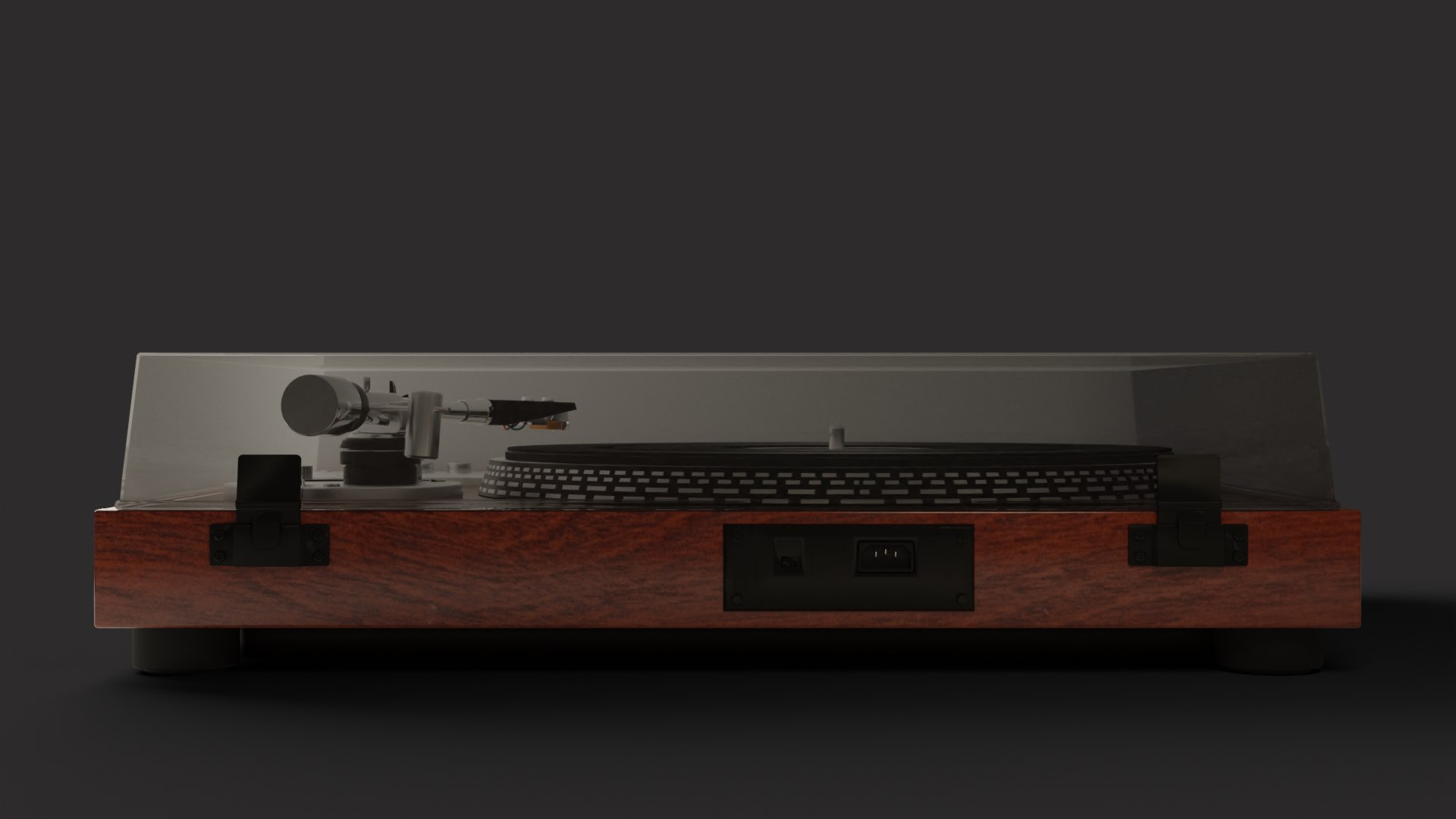Vintage Turntable 3D Model - TurboSquid 1726662