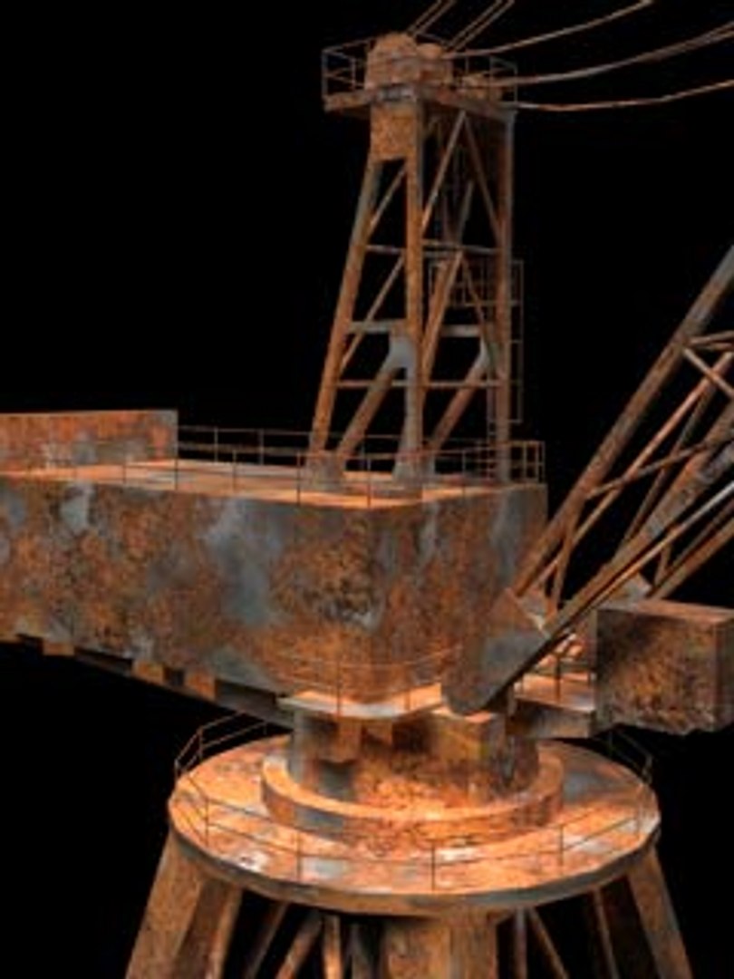Crane Quay-crane 3d Model