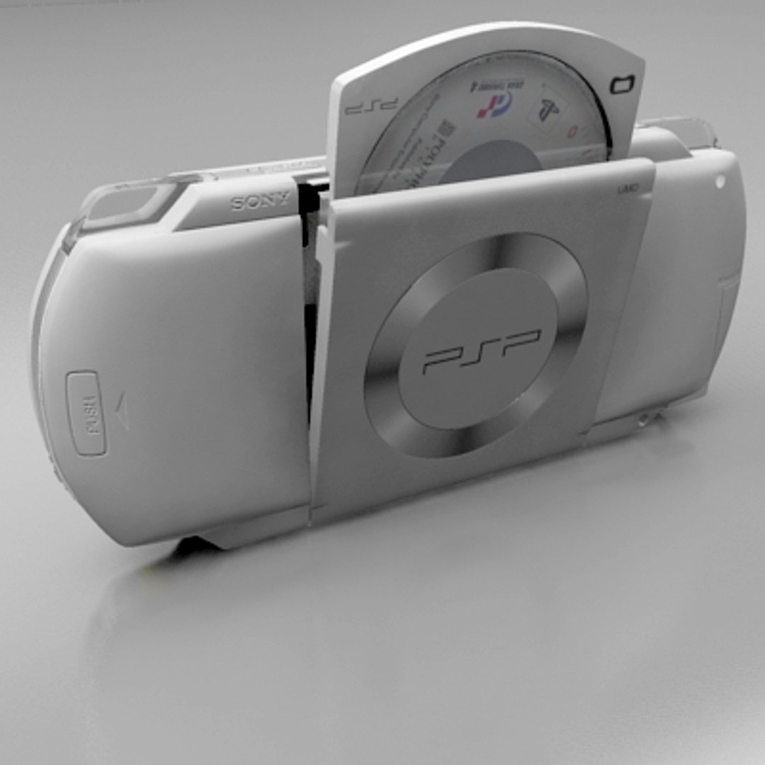3d Sony Psp Model