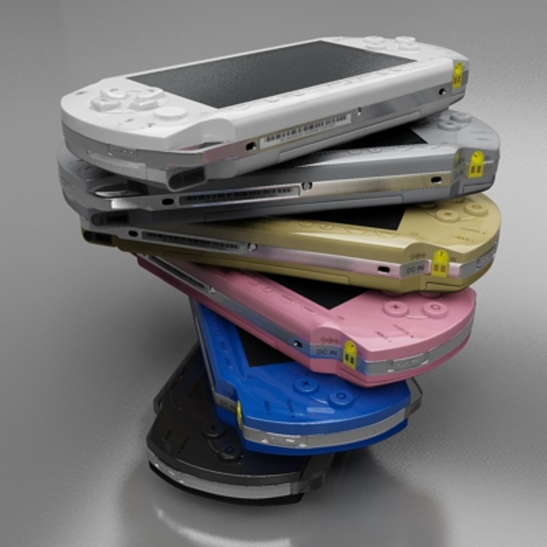 3d Sony Psp Model