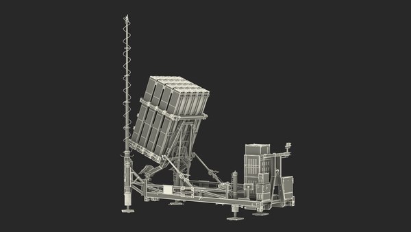 Armed Iron Dome Air Defense Batteries 3D - TurboSquid 1766352