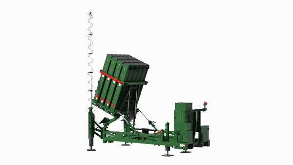 Armed Iron Dome Air Defense Batteries 3D - TurboSquid 1766352