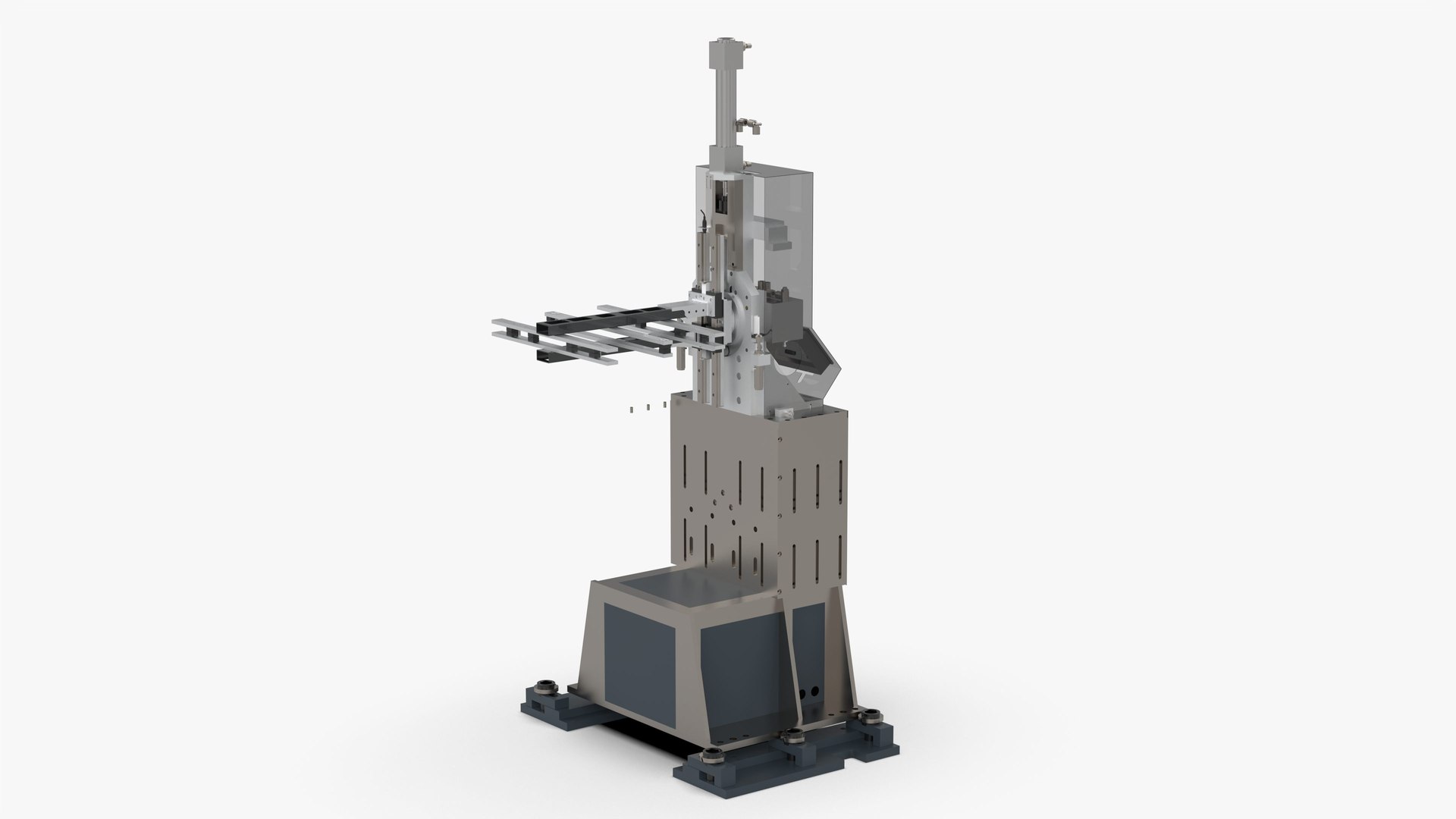 Manipulator With 180 Degree Turning Table 3D - TurboSquid 2040834