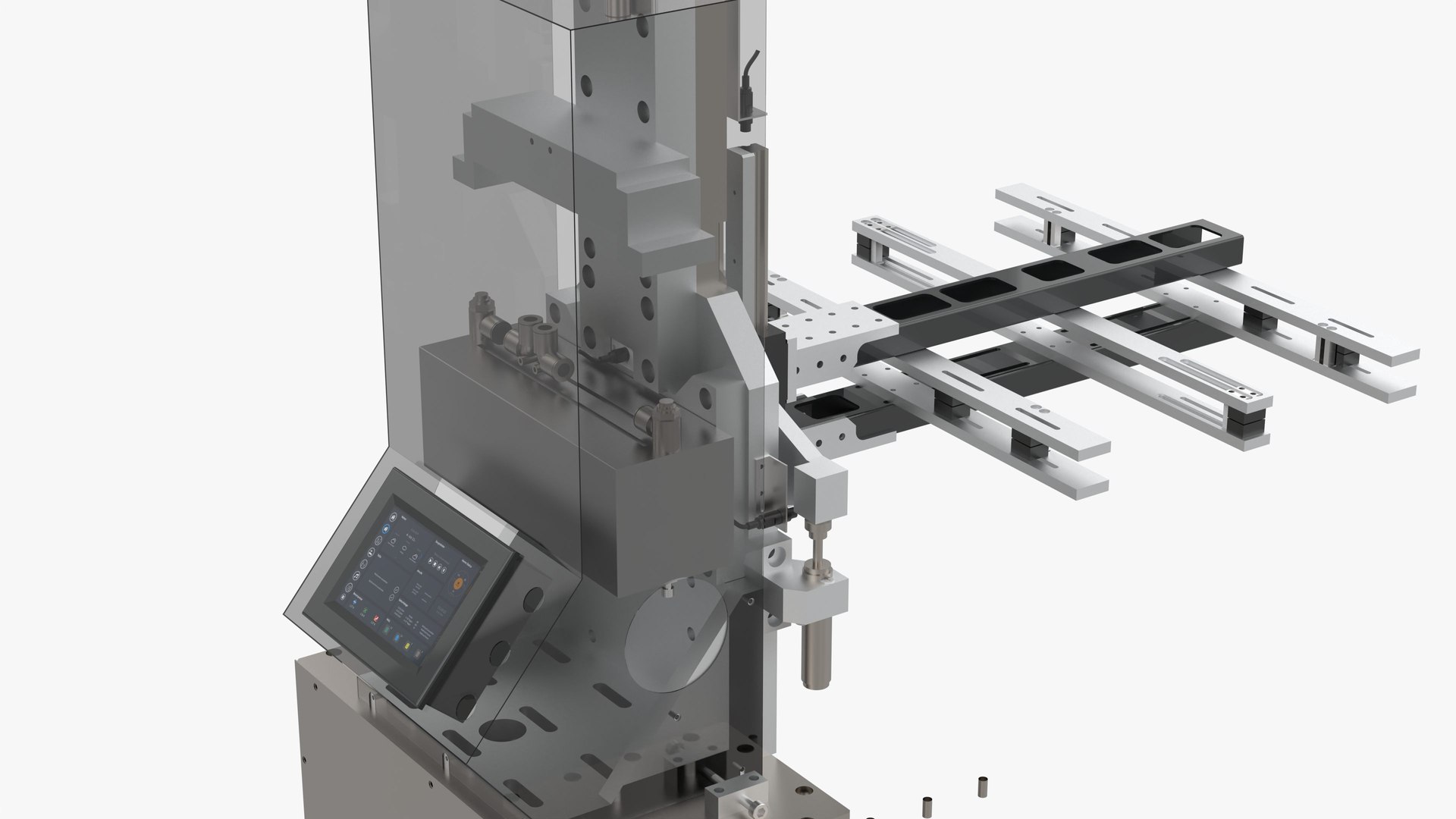 Manipulator With 180 Degree Turning Table 3D - TurboSquid 2040834