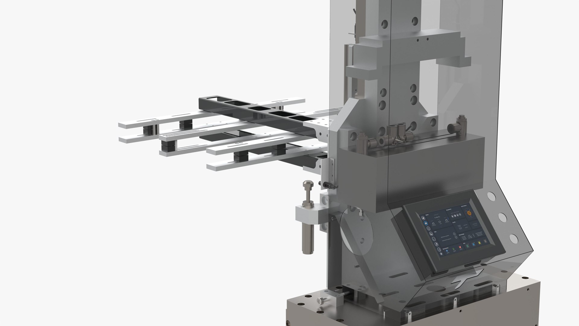 Manipulator With 180 Degree Turning Table 3D - TurboSquid 2040834
