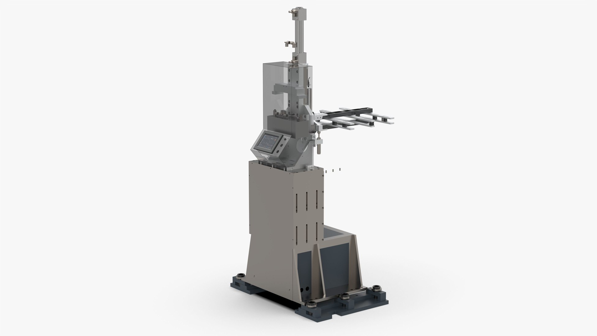 Manipulator With 180 Degree Turning Table 3D - TurboSquid 2040834